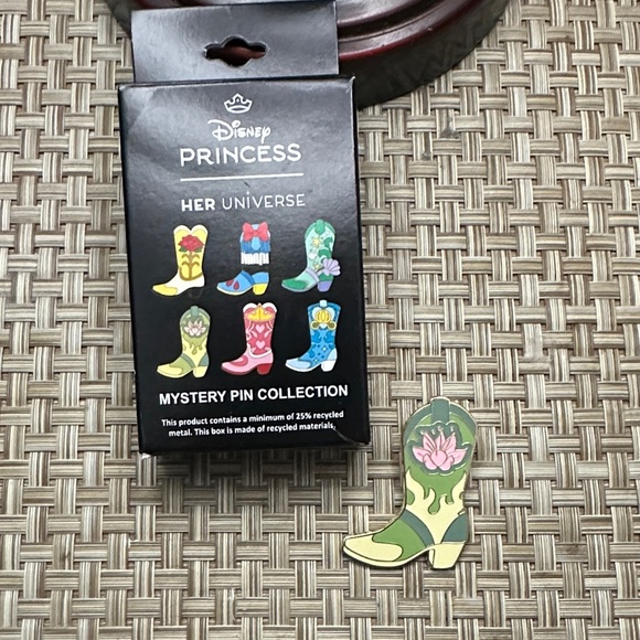 Disney | Accessories | Disney Princess Tiana Boot Pin | Poshmark